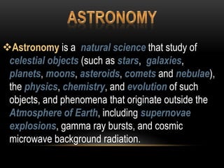 The solar system presentation | PPTX