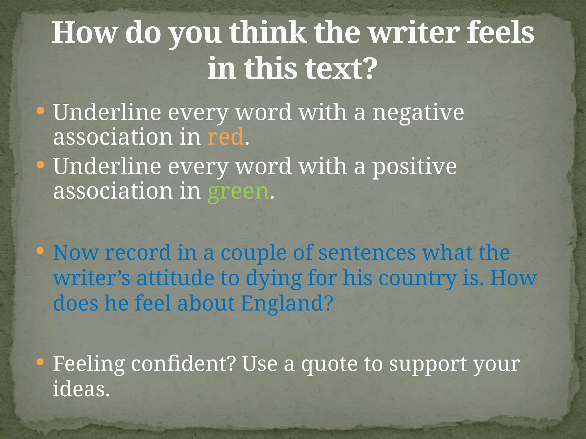 The Soldier - Introduction to the poem and analysis | PPTX