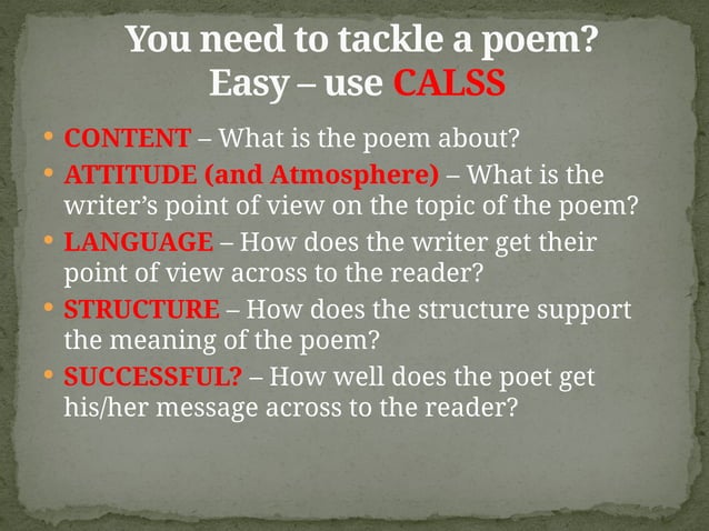 The Soldier - Introduction to the poem and analysis | PPTX