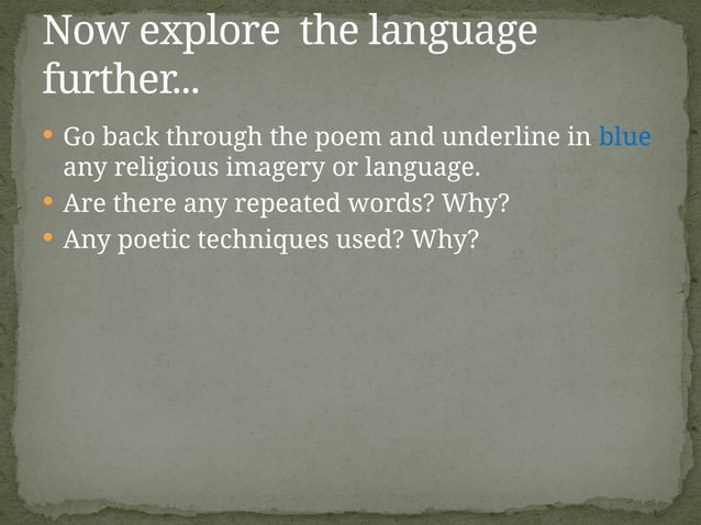 The Soldier - Introduction to the poem and analysis | PPTX