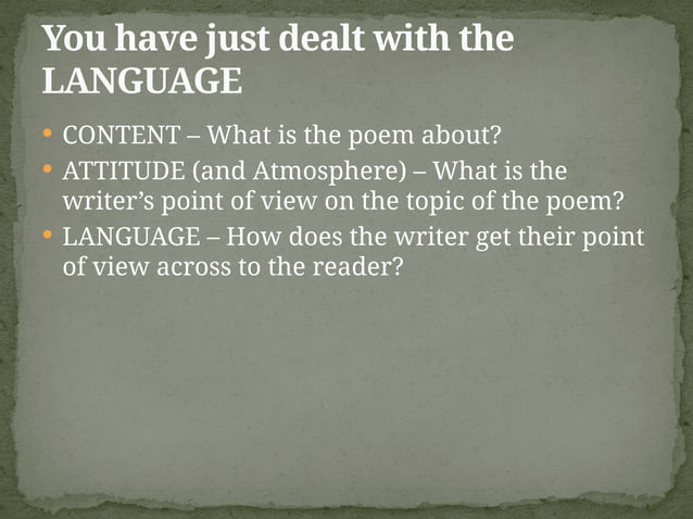 The Soldier - Introduction to the poem and analysis | PPTX