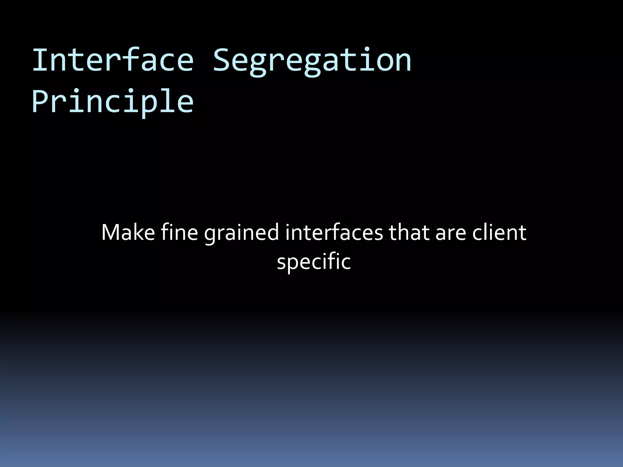 The Solid Principles | PPT