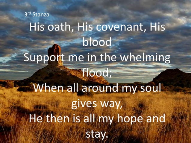 The Solid Rock | PPTX