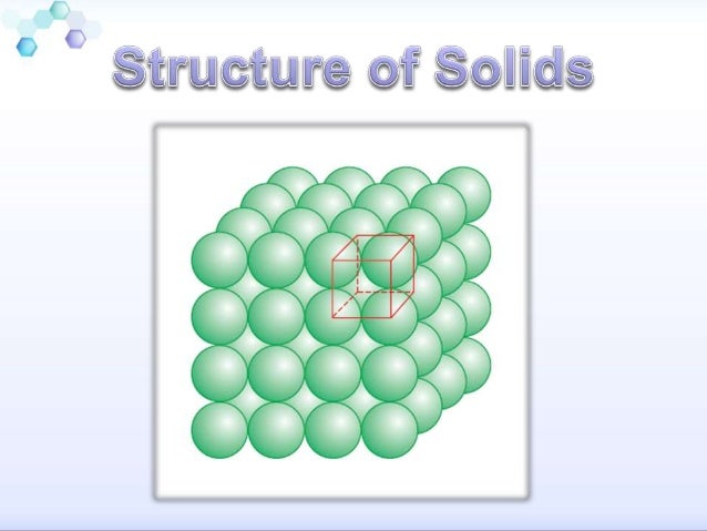 The solid state