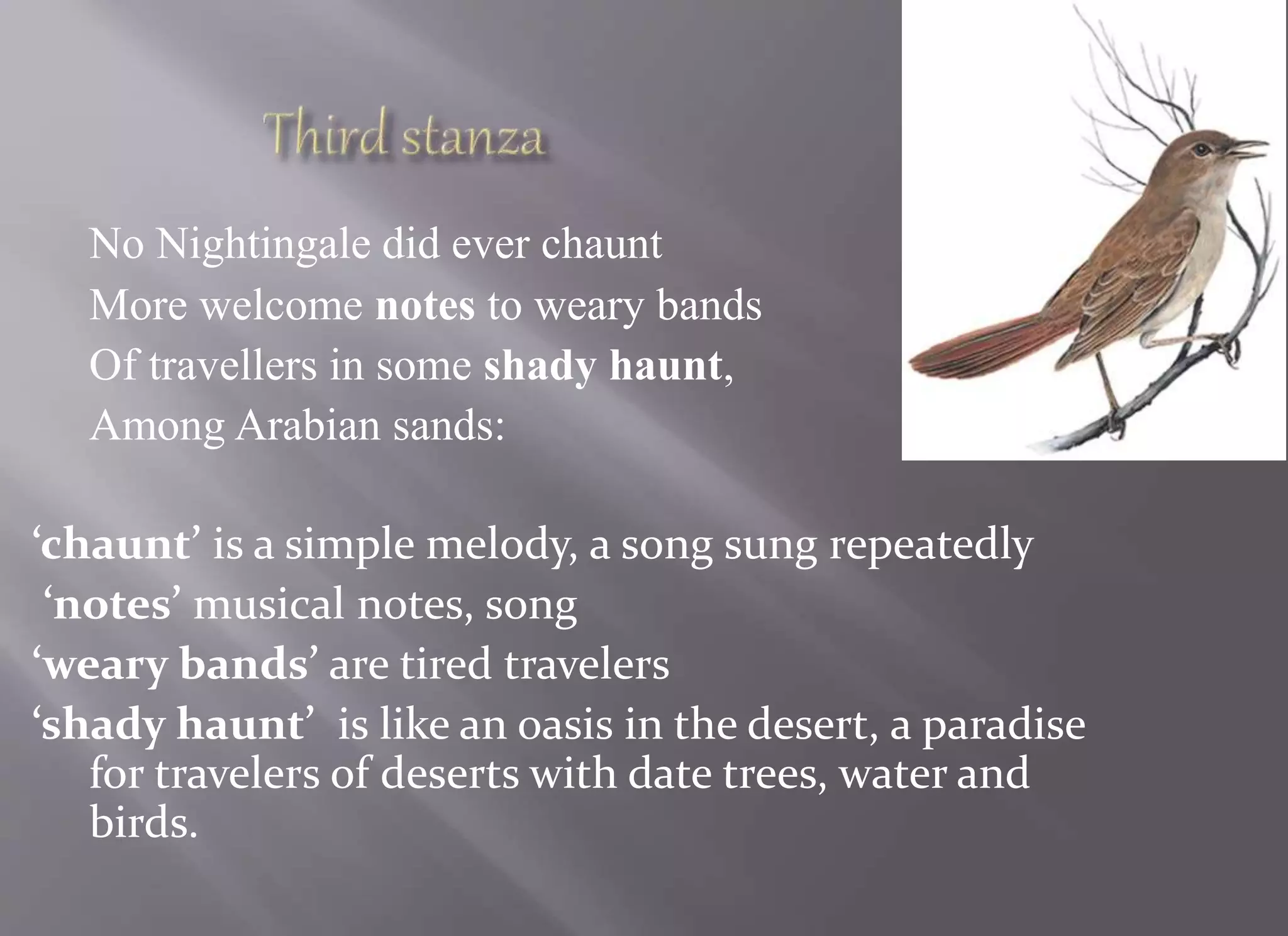 The solitary reaper | PPTX