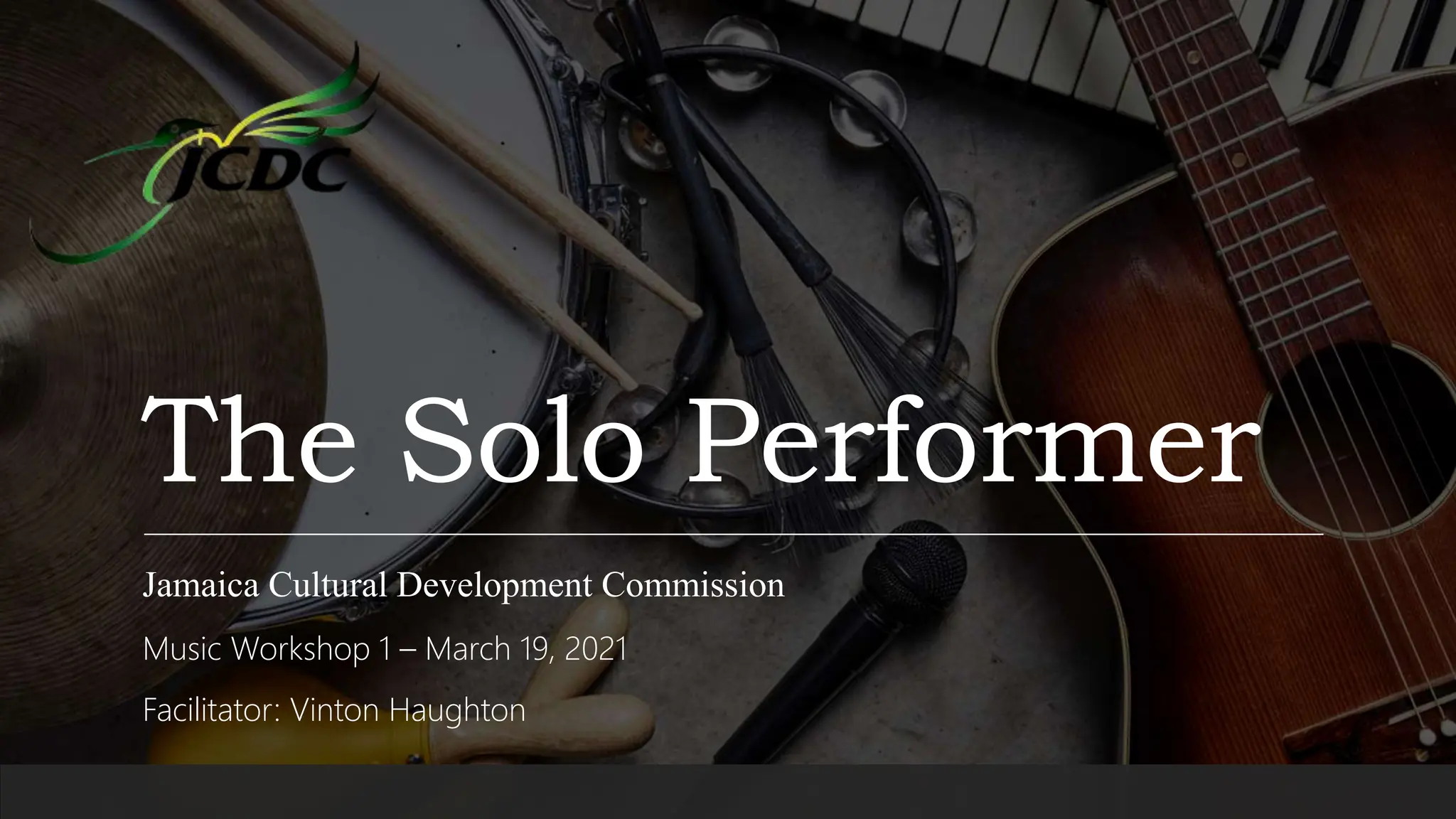 The Solo Performer - How To Make The Best Performances | PPT