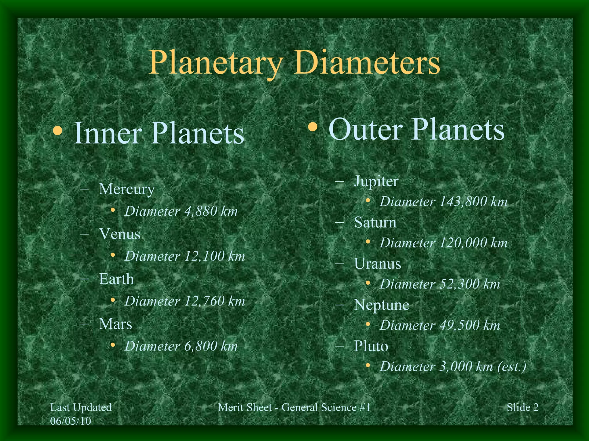 The Sol planetary system | PPT