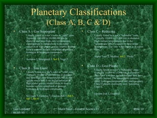 The Sol planetary system | PPT