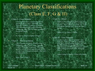 The Sol planetary system | PPT