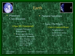 The Sol planetary system | PPT