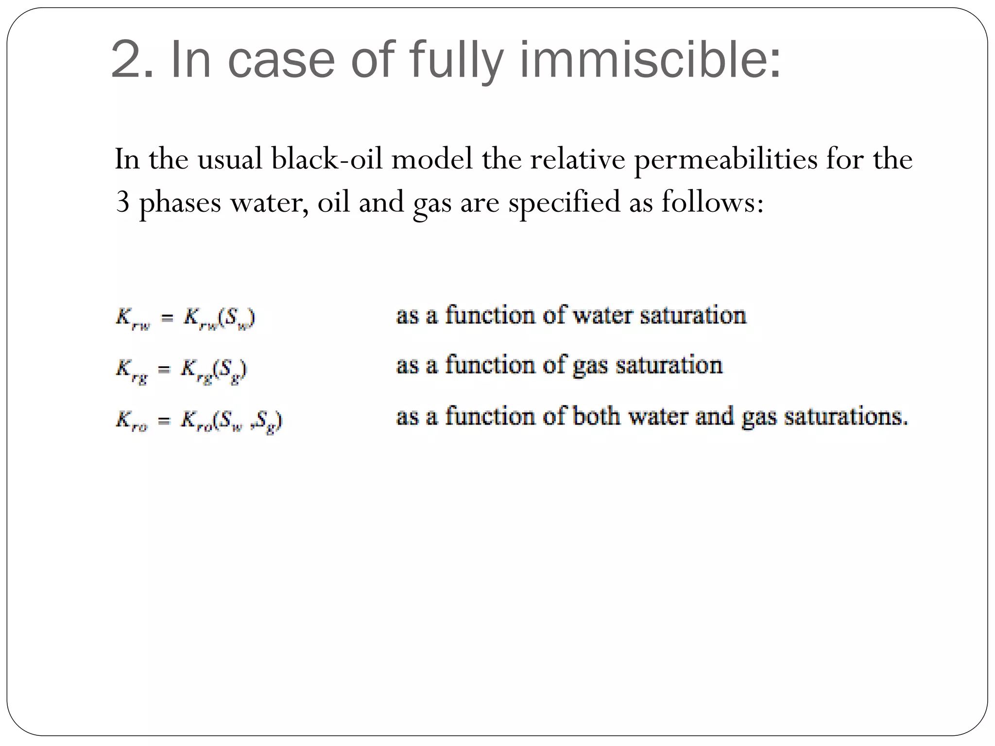 The solvent & surfactant model | PPT