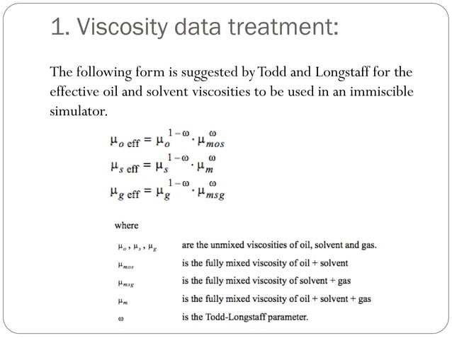 The solvent & surfactant model | PPT