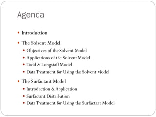 The solvent & surfactant model | PPT