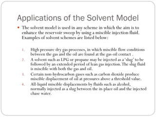 The solvent & surfactant model | PPT