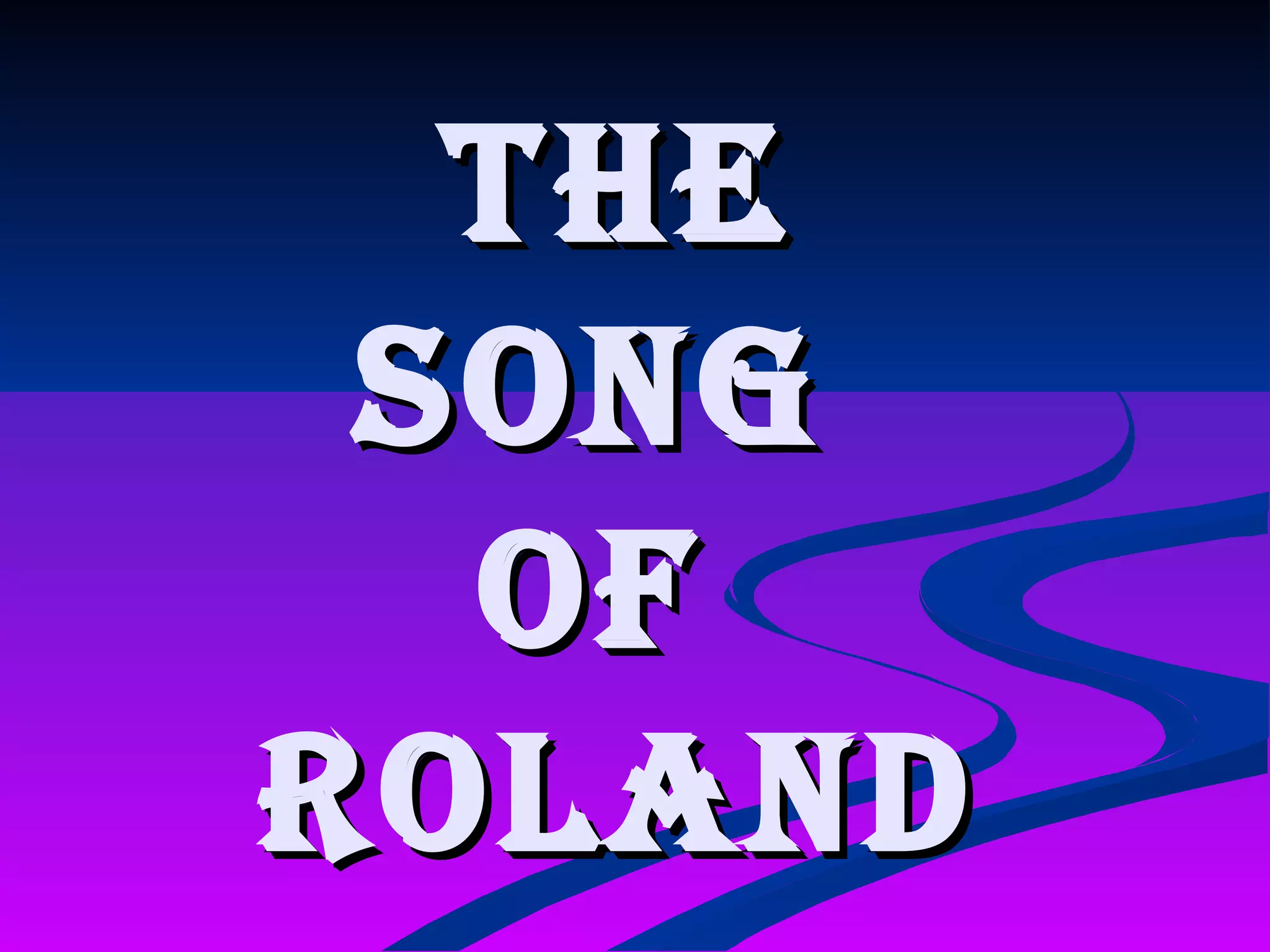 The song of roland | PPT