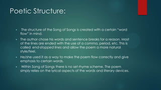 The song of songs | PPTX