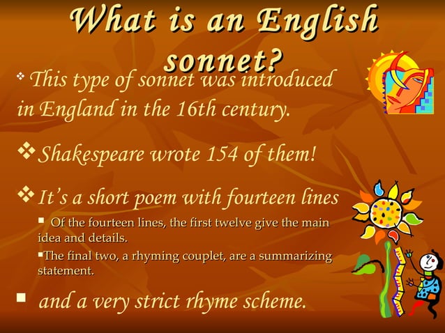 The Sonnet | PPT