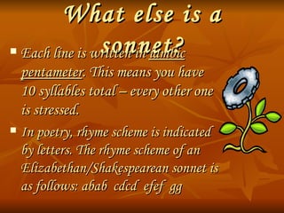 The Sonnet | PPT