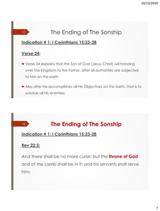 The Son of God - Part 5 | PDF