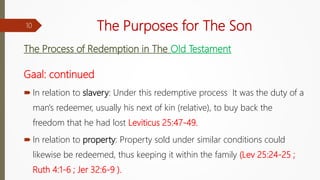 The Son of God - Part 6 Redemption | PPTX