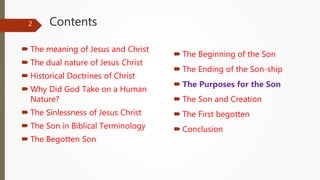 The Son of God - Part 6 Redemption | PPTX