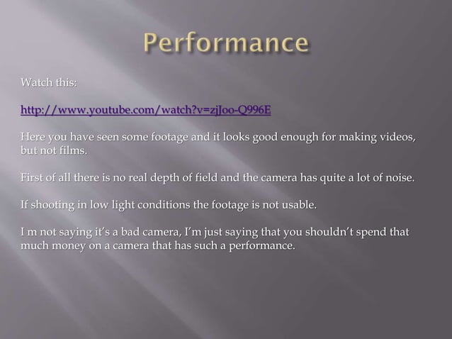 The sony hvr a1e | PPT