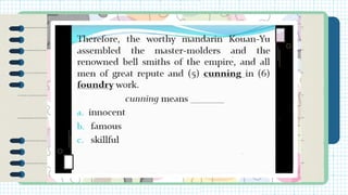 Lesson 3: THE SOUL OF THE GREAT BELL.pptx