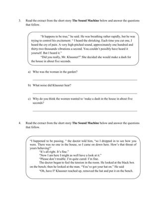 The Sound Machine | PDF | First Aid | Injuries