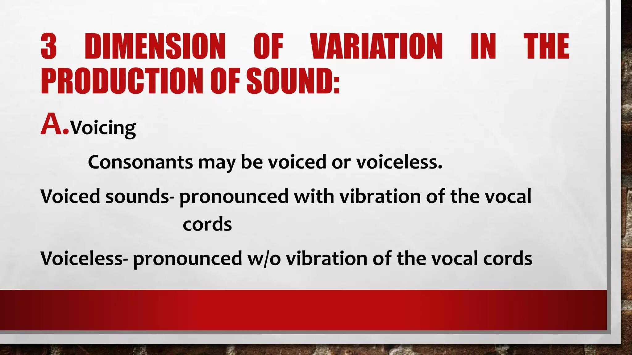 The sound of english | PPTX