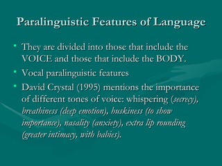 The Sound of Language | PPT