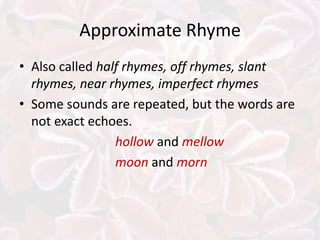 The sound of poetry | PPTX | Poetry | Books and Literature