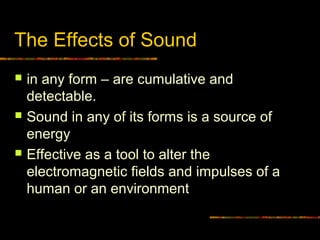 The sound of poetry | PPT