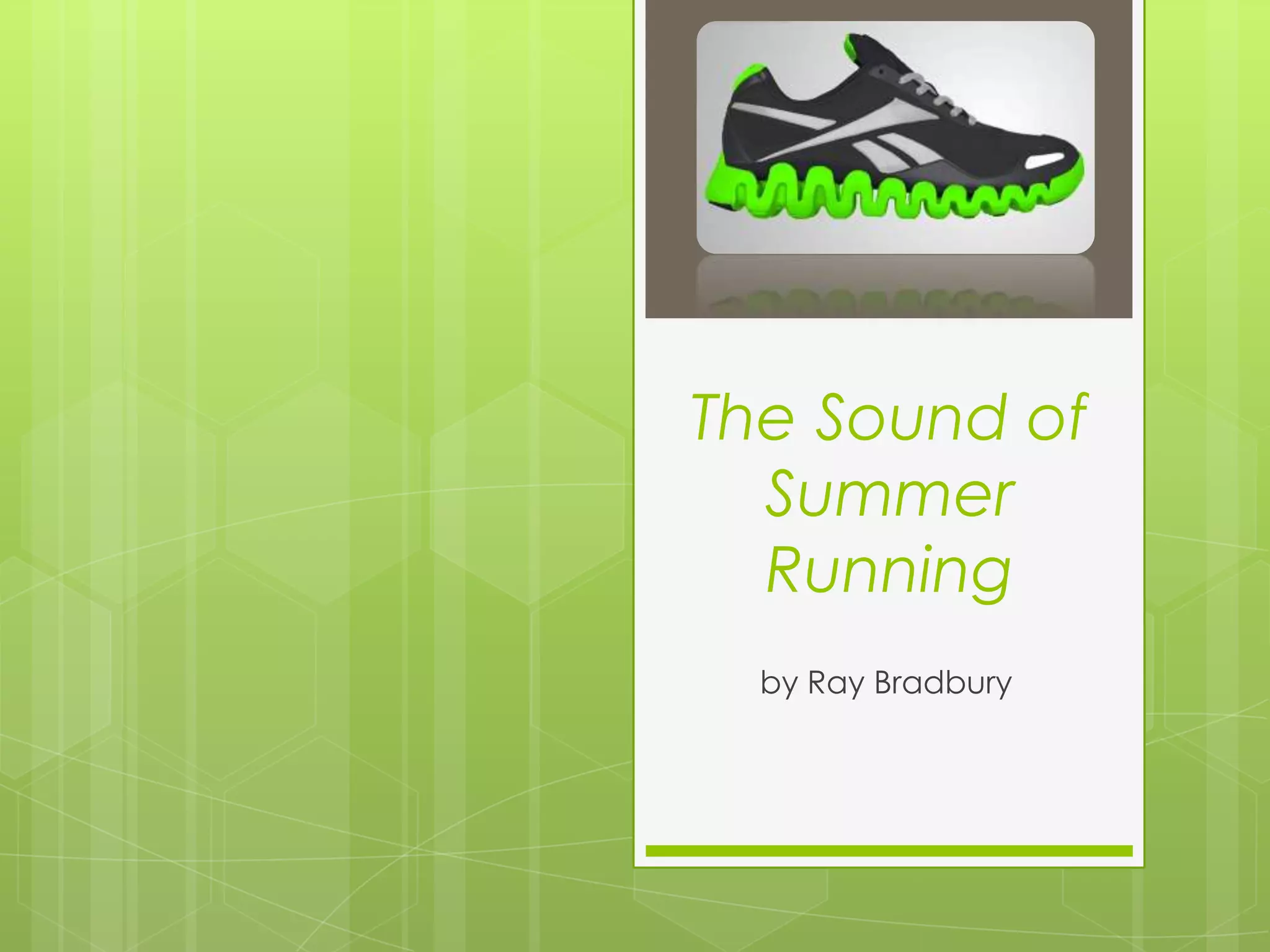 Reading Strategies: The Sound of Summer Running | PPTX | Poetry | Books ...