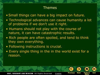 A Sound of Thunder | PPT