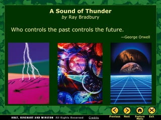 A Sound of Thunder | PPT
