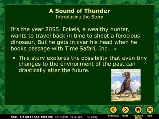 A Sound of Thunder | PPT