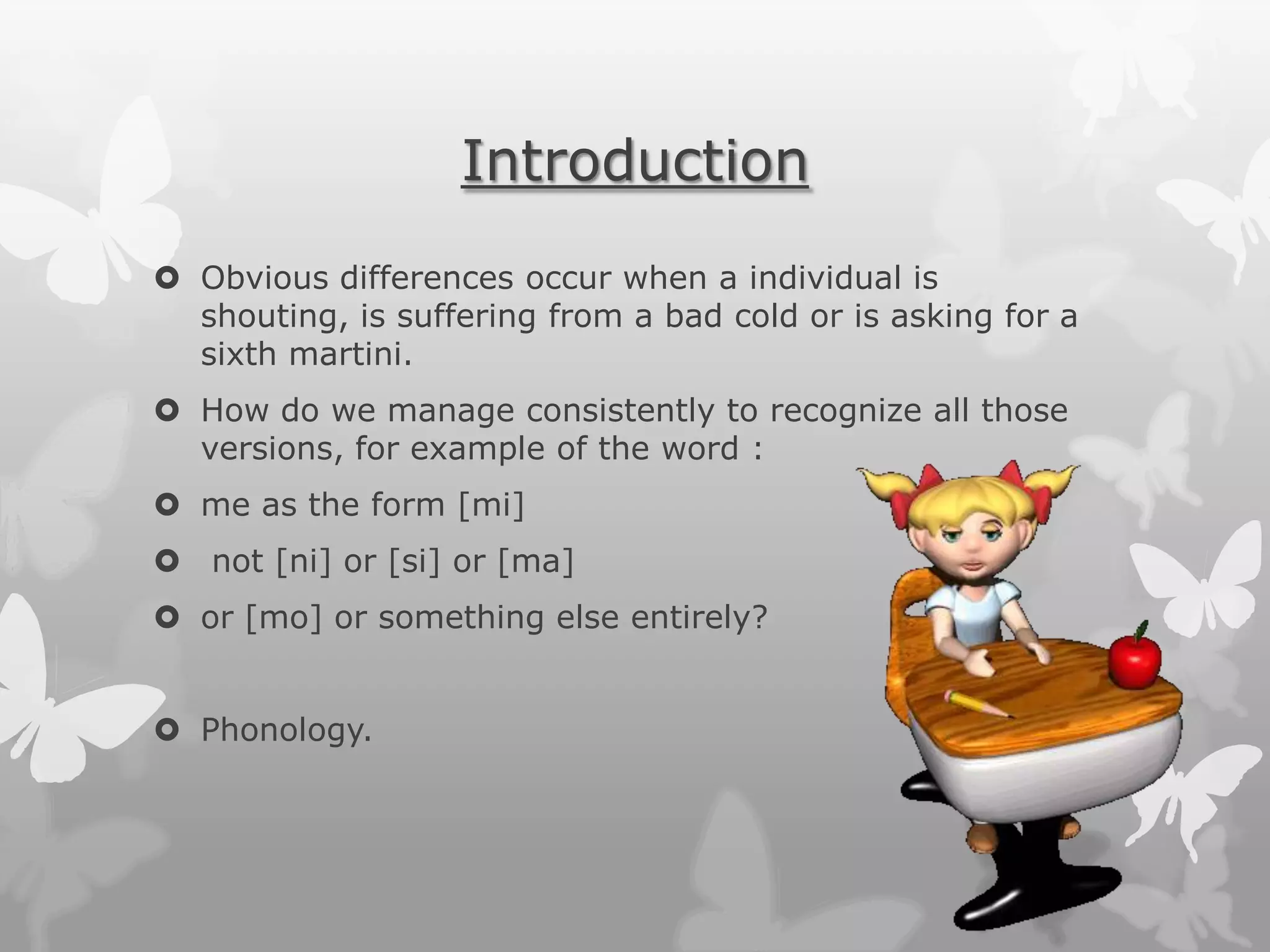 The sound patterns of language | PPTX