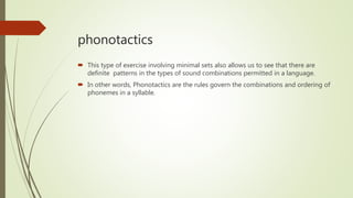 The sound patterns of language | PPTX