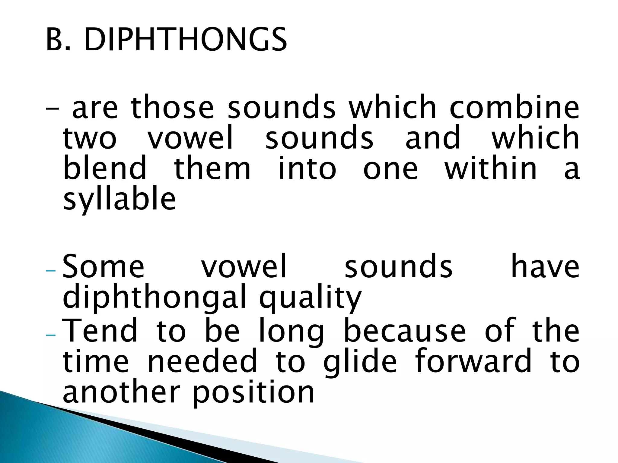 The sounds of english | PPTX