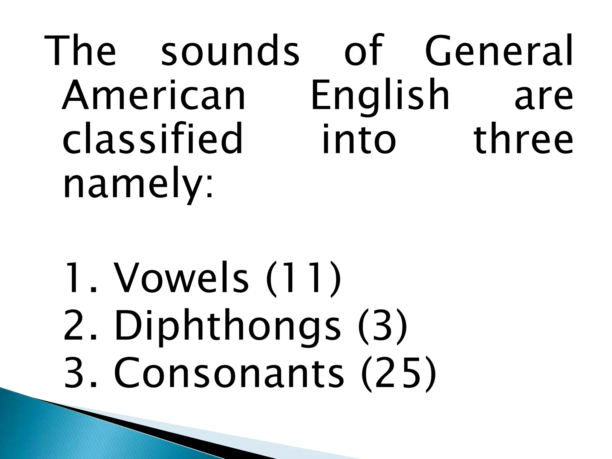 The sounds of english | PPTX