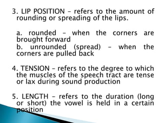 The sounds of english | PPTX
