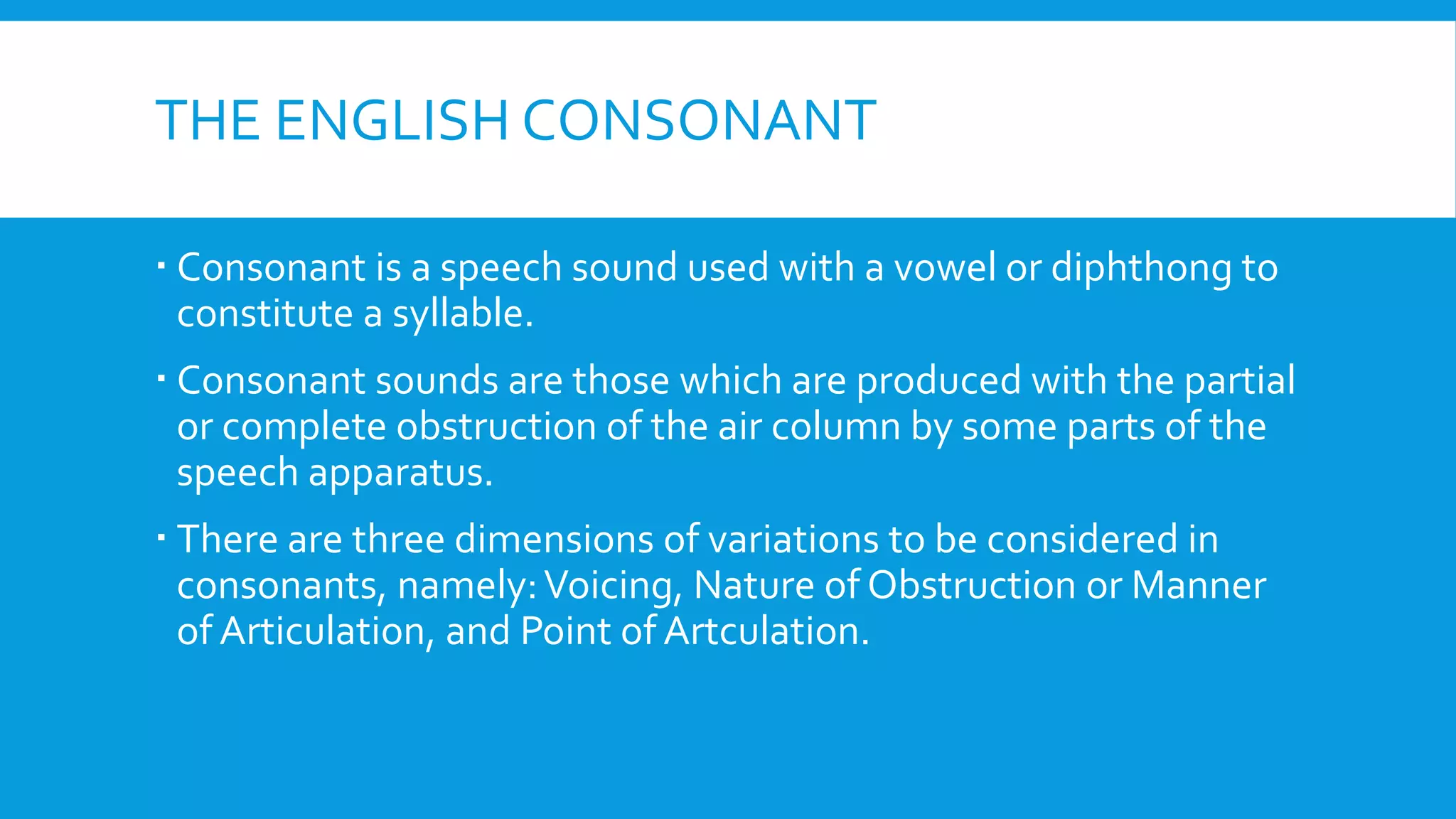 The Sounds of English | PPTX