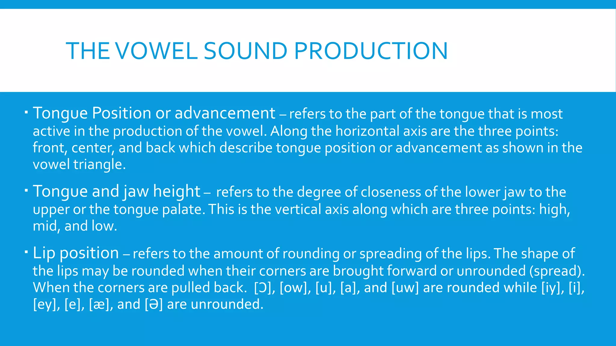 The Sounds of English | PPTX