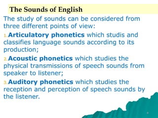 The sounds of English Vowels and consonts.ppt