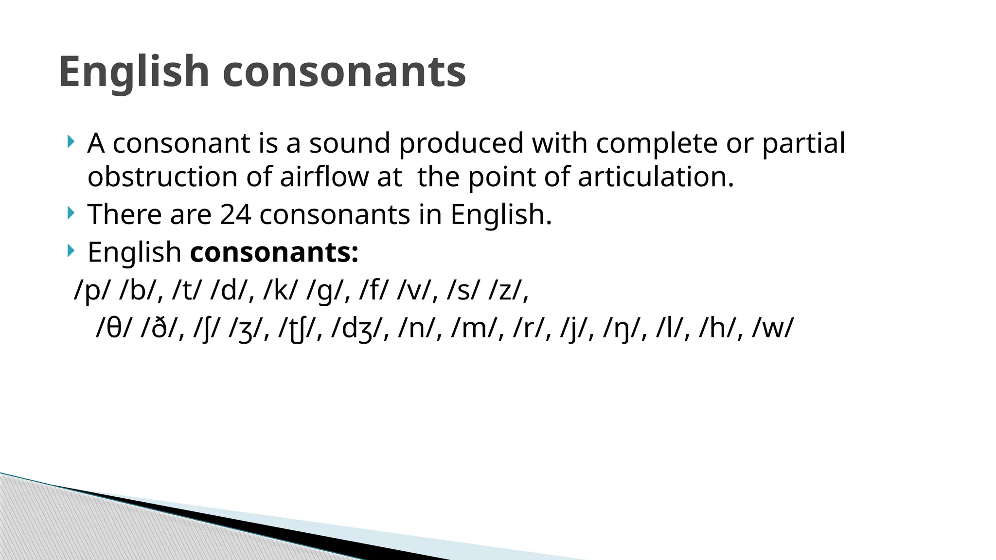 THE SOUNDS OF ENGLISH ( consonants) (1).pptx