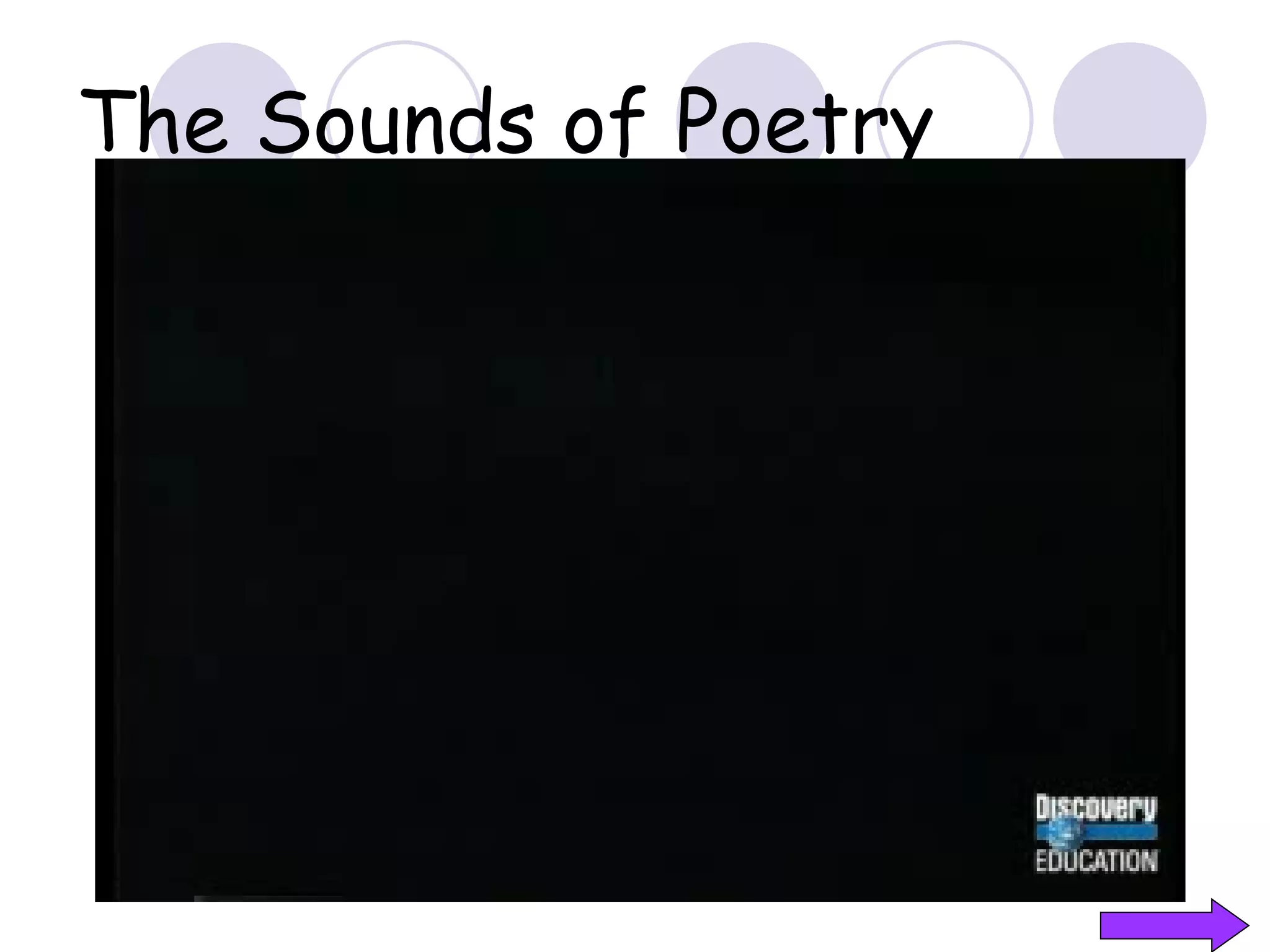 The Sounds Of Poetry | PPT