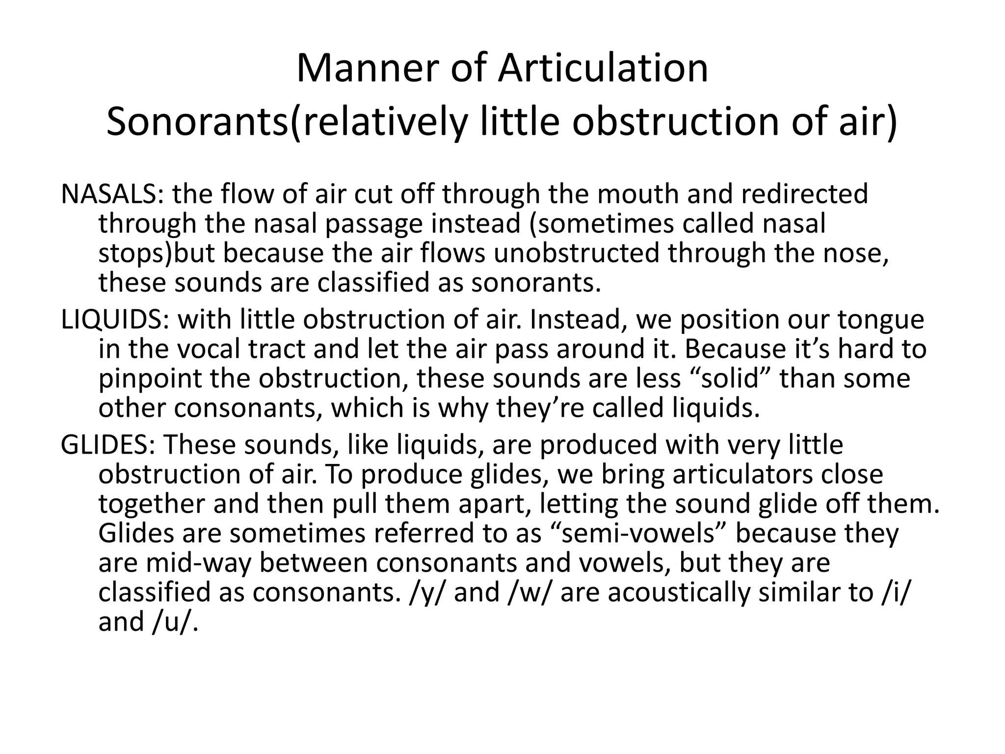 The sound structure of english | PPTX