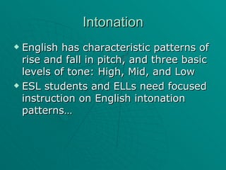 The Sound System Of English | PPT