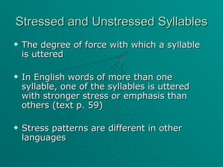 The Sound System Of English | PPT