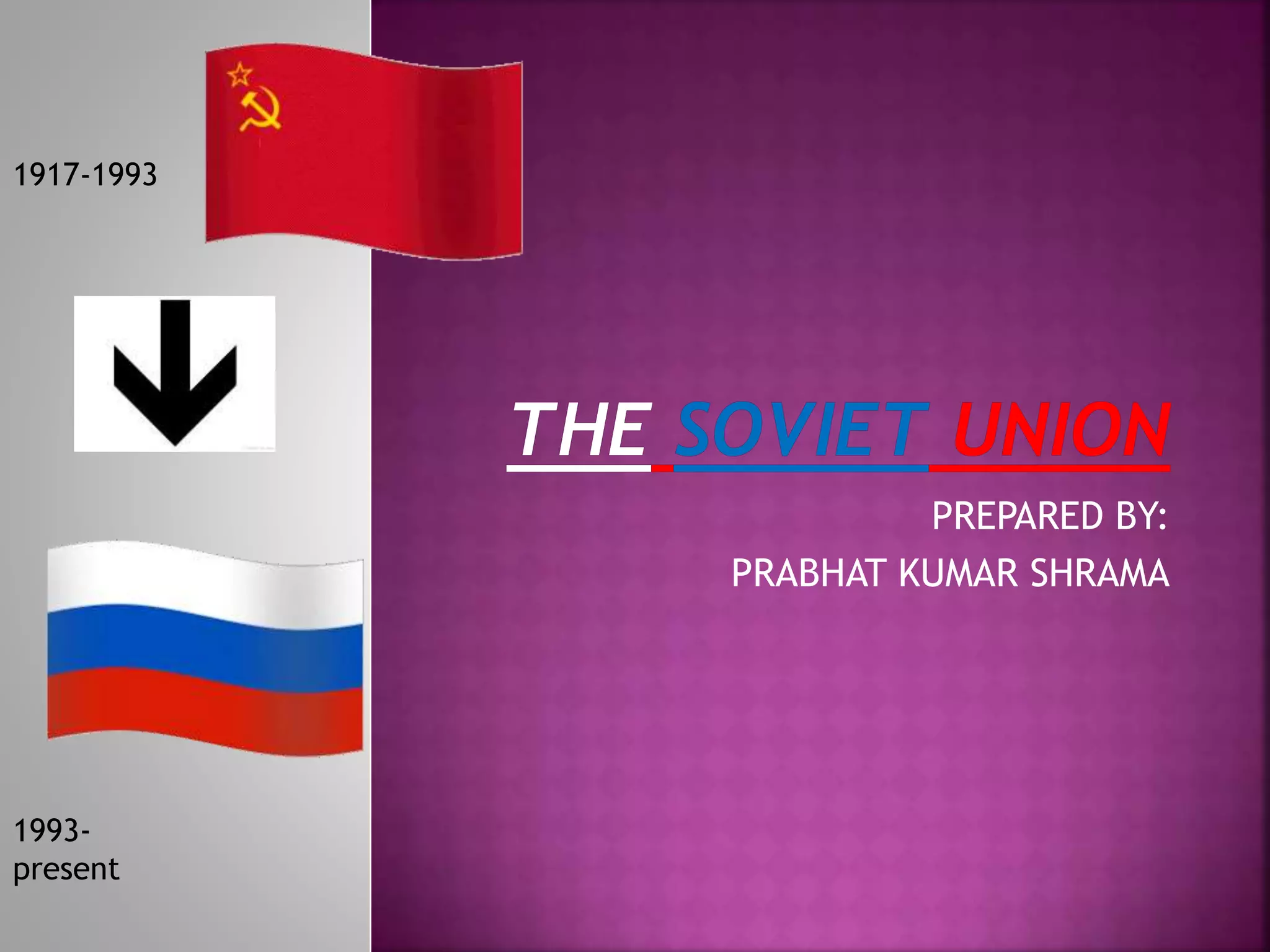 The soviet union | PPTX